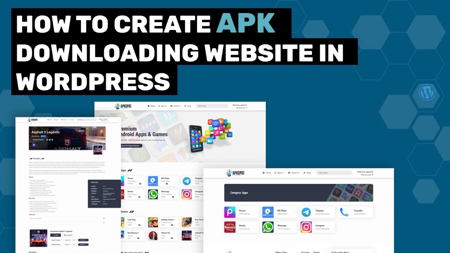How to Create a Stunning APK Downloading Wordpress Website | Complete Tutorial - Blog - WebCrowd ...